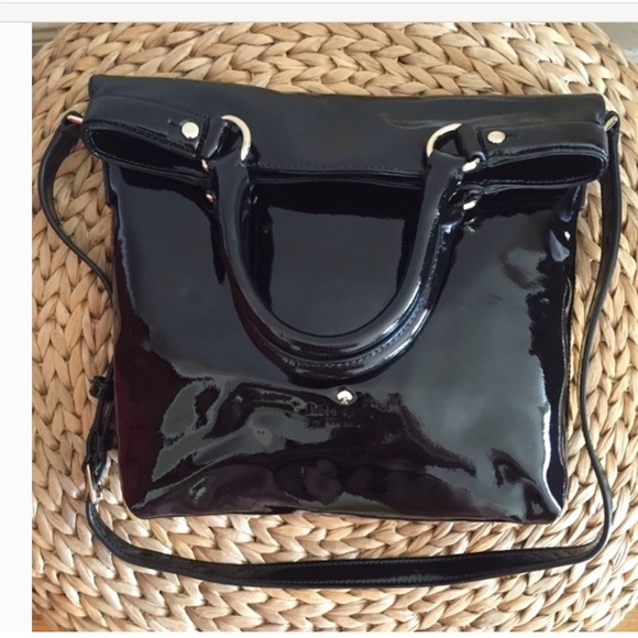 kate spade | Accessories | Kate Spade Black Patent Bag | Poshmark